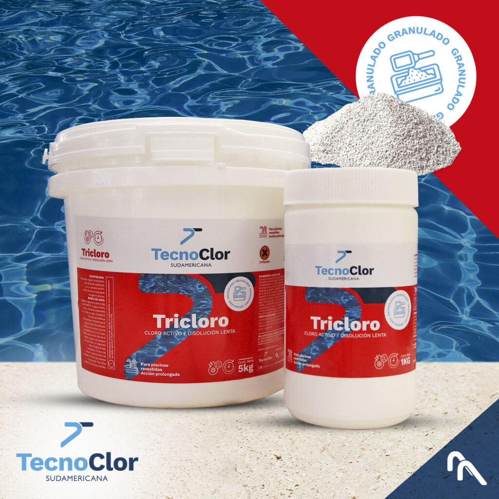 TRICLORO GRANULADO - Sudamericana | Equipamiento para piscinas